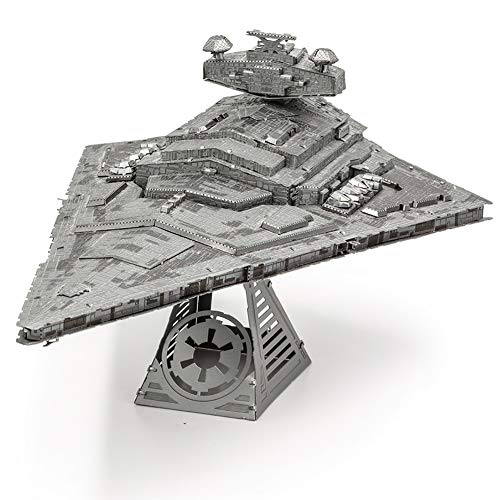 Fascinations Metal Earth ICONX Star Wars Imperial Star Destroyer 6 Inch Model 3D Metal Model Kit