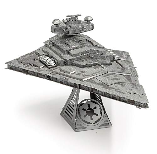 Fascinations Metal Earth ICONX Star Wars Imperial Star Destroyer 6 Inch Model 3D Metal Model Kit