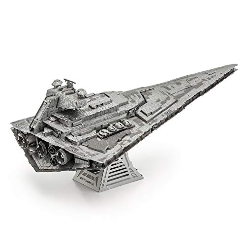 Fascinations Metal Earth ICONX Star Wars Imperial Star Destroyer 6 Inch Model 3D Metal Model Kit