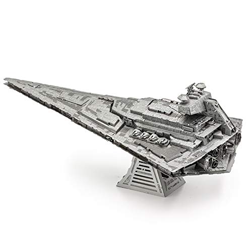 Fascinations Metal Earth ICONX Star Wars Imperial Star Destroyer 6 Inch Model 3D Metal Model Kit