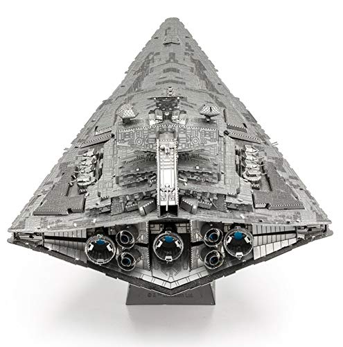 Fascinations Metal Earth ICONX Star Wars Imperial Star Destroyer 6 Inch Model 3D Metal Model Kit