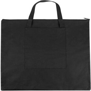 canvas art portfolio carry bag large size a2 artist portfolio case drawing board bag lightweight poster board storage bag artwork drawing painting photography sketchingart supplies organizer (68x53cm)