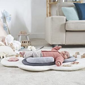 Babymoov Original Baby Lounger & Infant Floor Seat (Baby Registry Must-Have)), Gray