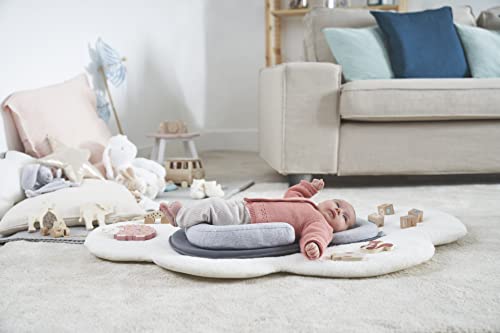 Babymoov Original Baby Lounger & Infant Floor Seat (Baby Registry Must-Have)), Gray