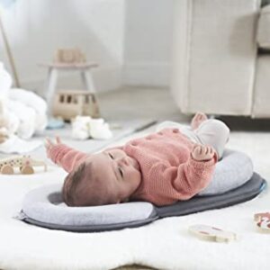 Babymoov Original Baby Lounger & Infant Floor Seat (Baby Registry Must-Have)), Gray