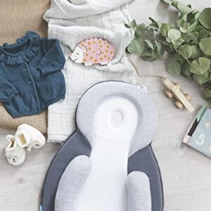 Babymoov Original Baby Lounger & Infant Floor Seat (Baby Registry Must-Have)), Gray