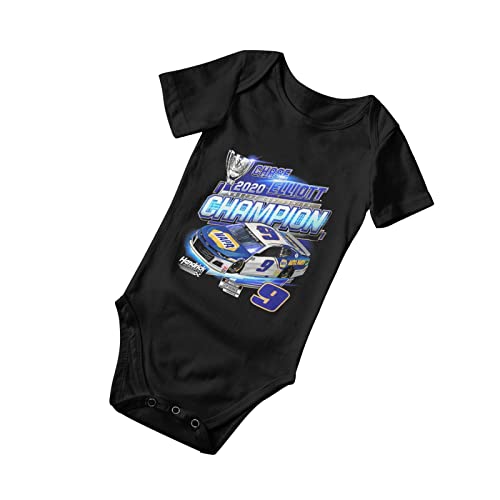 Chase Elliott 9 Baby Bodysuit Soft Crawling Suit Short Sleeve Jumpsuit Clothes Unisex Multi Size