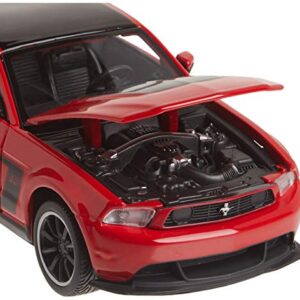 Maisto 1:24 Scale Assembly Line 2012 Ford Mustang Boss 302 Die-Cast Vehicle (Colors May Vary)