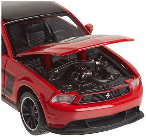 Maisto 1:24 Scale Assembly Line 2012 Ford Mustang Boss 302 Die-Cast Vehicle (Colors May Vary)