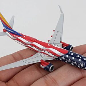 GeminiJets GJSWA2039 Southwest Airlines Boeing 737-800 "Freedom One N500WR; Scale 1:400