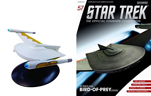 Eaglemoss Star Trek ST0057 ROMULAN BIRD OF PREY 57 STOCK! ,#G14E6GE4R-GE 4-TEW6W267498