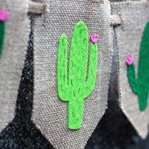 Cactus Party Supplies | Cactus Decor | Taco Party | Burlap Fiesta Party | Birthday Decorations | Cactus Wall décor | Cactus Banner | Nursery décor| Mexican Theme Banner | Fiesta Cactus Sombrero Salsa