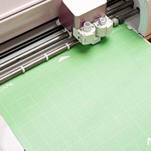 Nicapa 12x12 inch Standard Grip Cutting Mat for Cricut Maker 3/Maker/Explore 3/Air 2/Air/One (3 Pack) Standard Adhesive Sticky Green Quilting Replacement Cut Mats