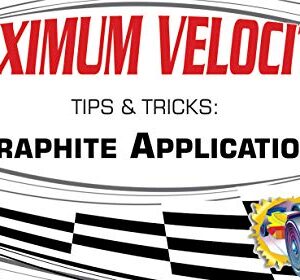 Maximum Velocity Premium Pinewood Car Graphite Powder | Easy Application tip for Derby Car Wheels & Axles | Graphite Lubricant for Pine Derby Car Kits