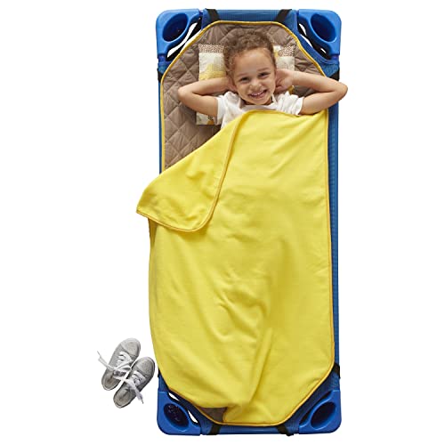 CR4Kids ELR-16203-CLHN Nap Mat, Large, Brown/Yellow