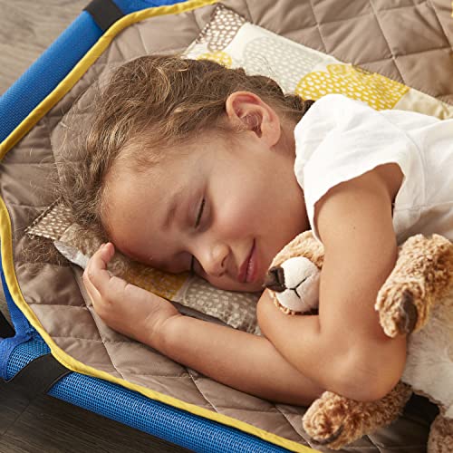 CR4Kids ELR-16203-CLHN Nap Mat, Large, Brown/Yellow