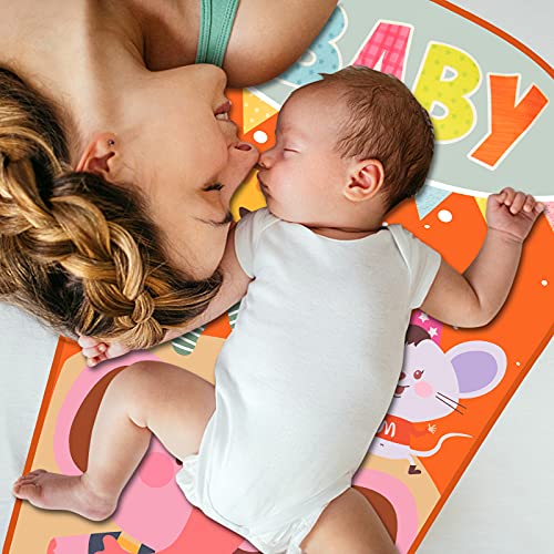 Baby Play Mat for Baby Gym Baby Play Gym Activity Floor Mat, Tummy Time Mat Toys Kick Piano Infant Baby Toys 3-6 Months 0-3 Months Newborn Baby Playmat Baby Activity Center Girl Boy Gifts