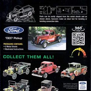 Metal Earth 1937 Ford Pickup 3D Metal Model Kit Fascinations