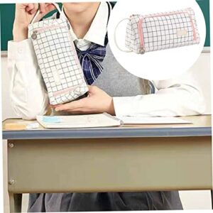 Eioflia Pencil Case Large Capacity Pen Holder Pouch Multifunctional Stationery Cosmetic Bag Pen Organizer for Students Cosmetic Storage Bag