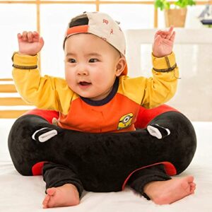 Baby Support Seat, 17inch Baby Support Seat Sofa Plush Soft Animal Shaped Baby Learning to Sit Chairfor Baby 3-36 Moon