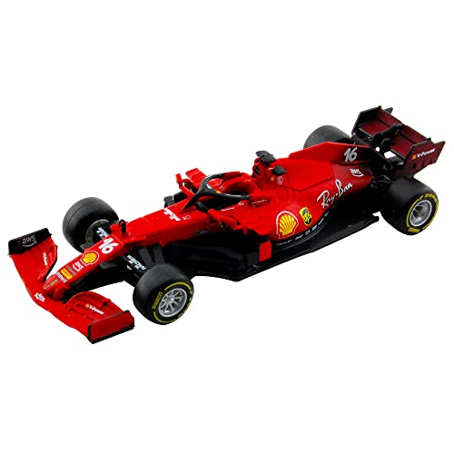 Bburago 1/43 2021 Ferrari SF21 F1 #16 Charles Leclerc Diecast Model Car 36829