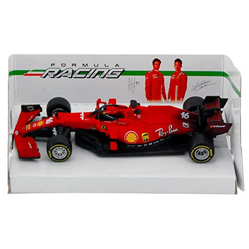 Bburago 1/43 2021 Ferrari SF21 F1 #16 Charles Leclerc Diecast Model Car 36829