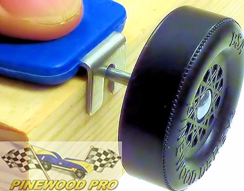 Pinewood Pro PRO Axle Inserter Guide from for Inserting axles in Pinewood Blocks