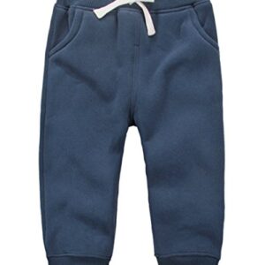 DELEY Unisex Kids Pants Winter Trousers Baby Bottoms Sweatpants 1-5 Years Dark Blue Size 5Y