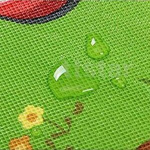 SimpVale Baby Crawling Mat Double-Sided Foam Waterproof Floor Mat Drawing Alphabet Figures Animals Pattern 71''X47''X0.2''