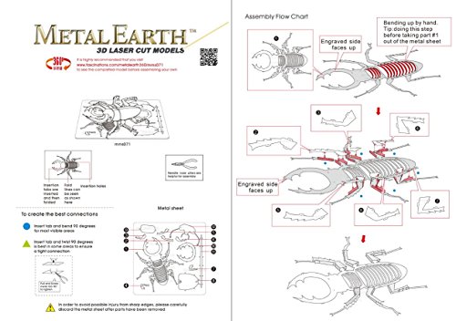 Metal Earth Tarantula Spider 3D Metal Model Kit Fascinations