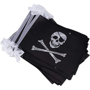 Juvale Pirate Birthday Banner Flags (80 ft.)