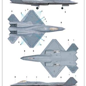 Hobby Boss  US YF-23 Prototype Airplane Model Building Kit