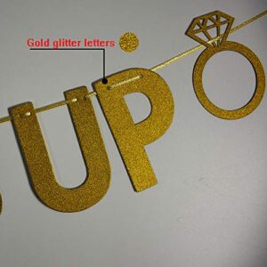 Gold Glitter Bach That Ass Up Bachelorette Banner, Bach And Boozy Bunting Sign, She Said Okurrr Party Decorations