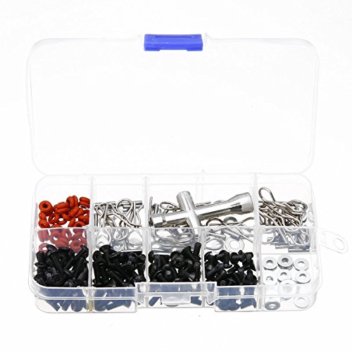 prorcmodel 270 in One Set Screws Box Repair Tool Kit for 1/10 HSP RC Car DIY Kits 94188