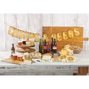 Creative Converting Cheers & Beers Letter Banner, Multicolor