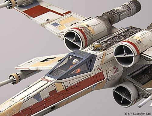 Bandai Hobby Star Wars 1/72 X-Wing Red Squadron (Special Set), Multicolor