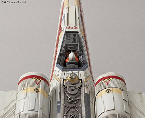 Bandai Hobby Star Wars 1/72 X-Wing Red Squadron (Special Set), Multicolor