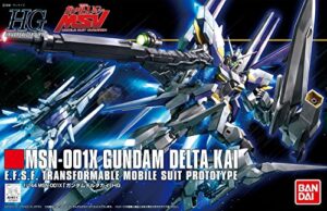 bandai hobby #148 high grade universal century 1/144 gundam delta kai action figure