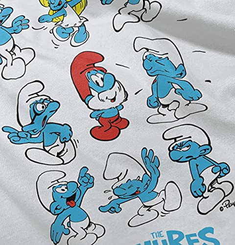 Smurfs Squad Papa Smurfette Cartoon Baby Romper Boys or Girls