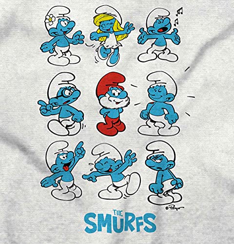 Smurfs Squad Papa Smurfette Cartoon Baby Romper Boys or Girls