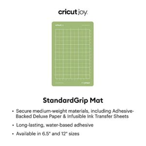 Cricut Joy StandardGrip Mat 4.5" x 12" Reusable Cutting Mat for Crafts with Protective Film, Use with Cardstock, Iron On, Vinyl and More, Compatible with Cricut Joy Machine