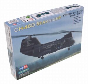 hobby boss american ch-46 sea knight airplane model building kit