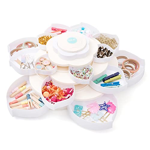 We R Memory Keepers Bloom Storage & Decor- White