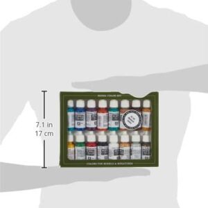 Vallejo Medieval Colors Paint Set, 17ml