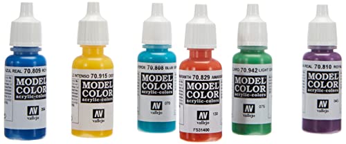 Vallejo Medieval Colors Paint Set, 17ml