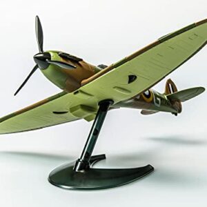 Airfix Quickbuild Supermarine Spitfire Airplane Brick Building Plastic Model Kit J6000 Brown