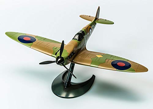 Airfix Quickbuild Supermarine Spitfire Airplane Brick Building Plastic Model Kit J6000 Brown