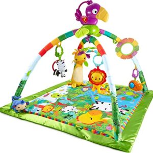 Fisher-Price Tiny Take-Alongs Gift Set, 6 Activity Toys For Baby To Rattle and Teethe