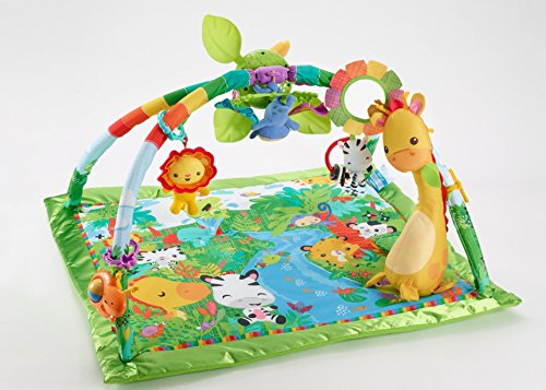 Fisher-Price Tiny Take-Alongs Gift Set, 6 Activity Toys For Baby To Rattle and Teethe