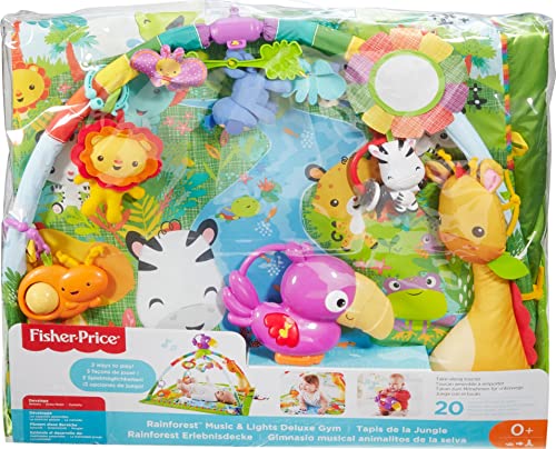 Fisher-Price Tiny Take-Alongs Gift Set, 6 Activity Toys For Baby To Rattle and Teethe